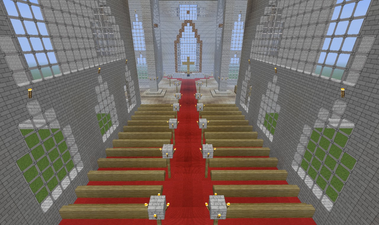 White Cathedral *DOWNLOAD* Minecraft Map