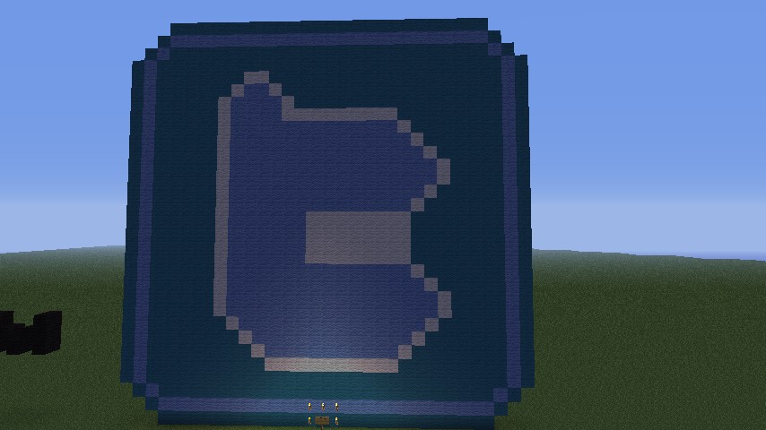 Minecraft twitter logo - fetigrade