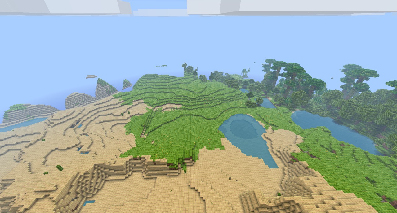 Custom Terrain Minecraft Map