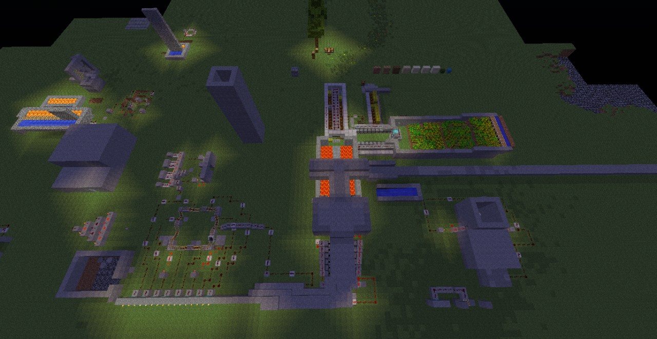 The Ultimate Redstone Mansion Minecraft Map