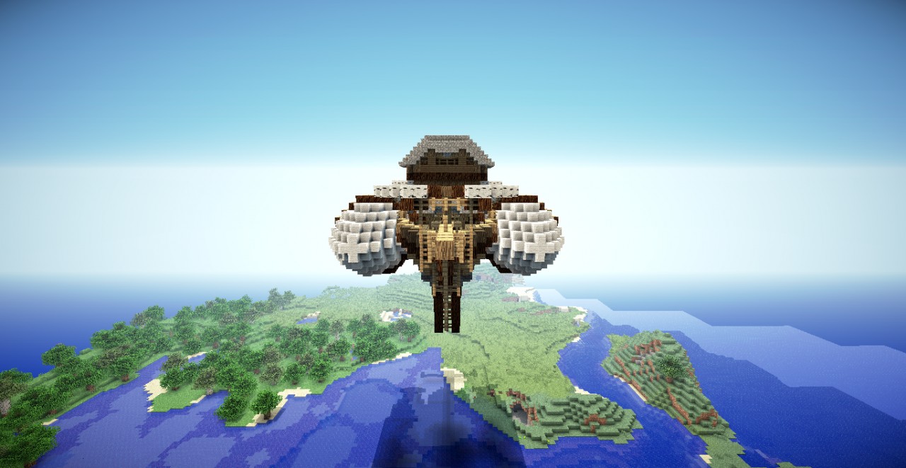 Smite Kite. Airship + World edit schematic [Angel Block App 2 ...