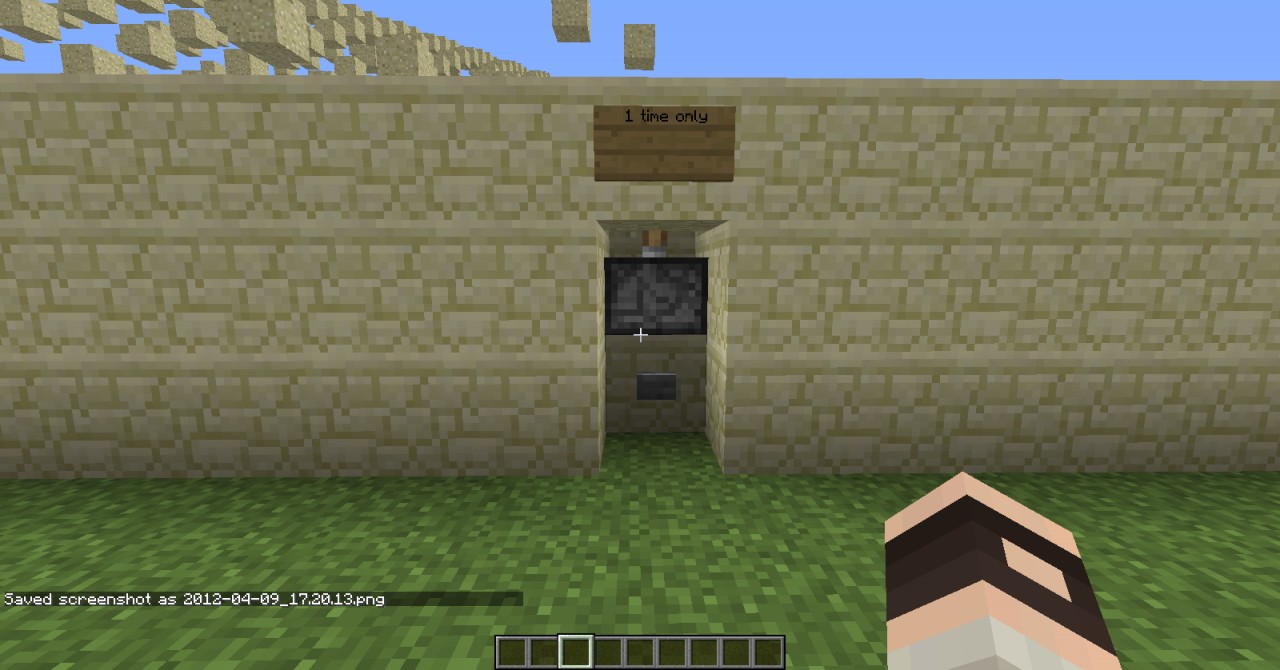 Minecraft piston wavev2 Minecraft Map