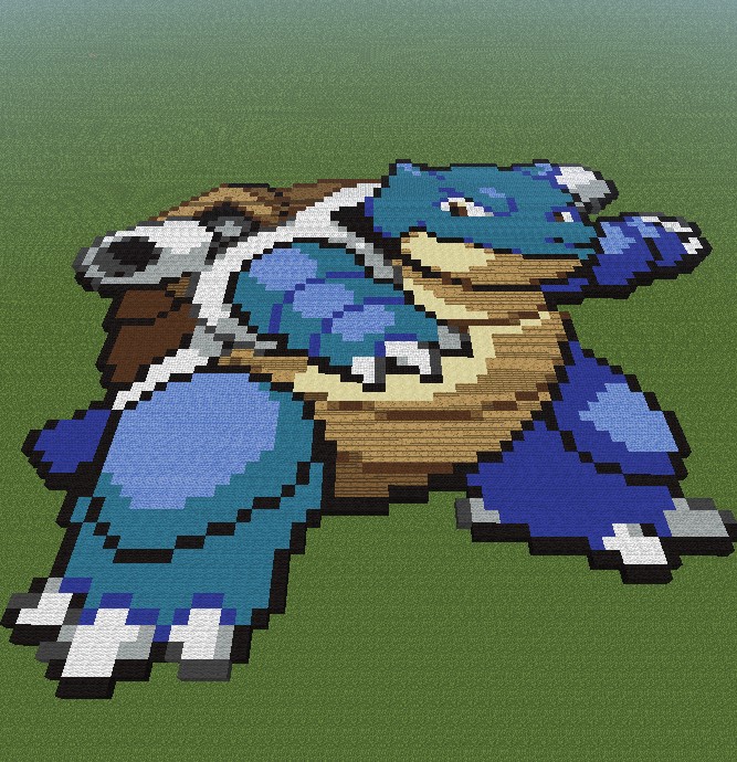 Pokemon Blastoise!!! Minecraft Map