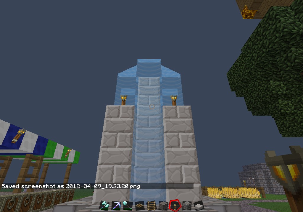 Medieval town(Default) Minecraft Map