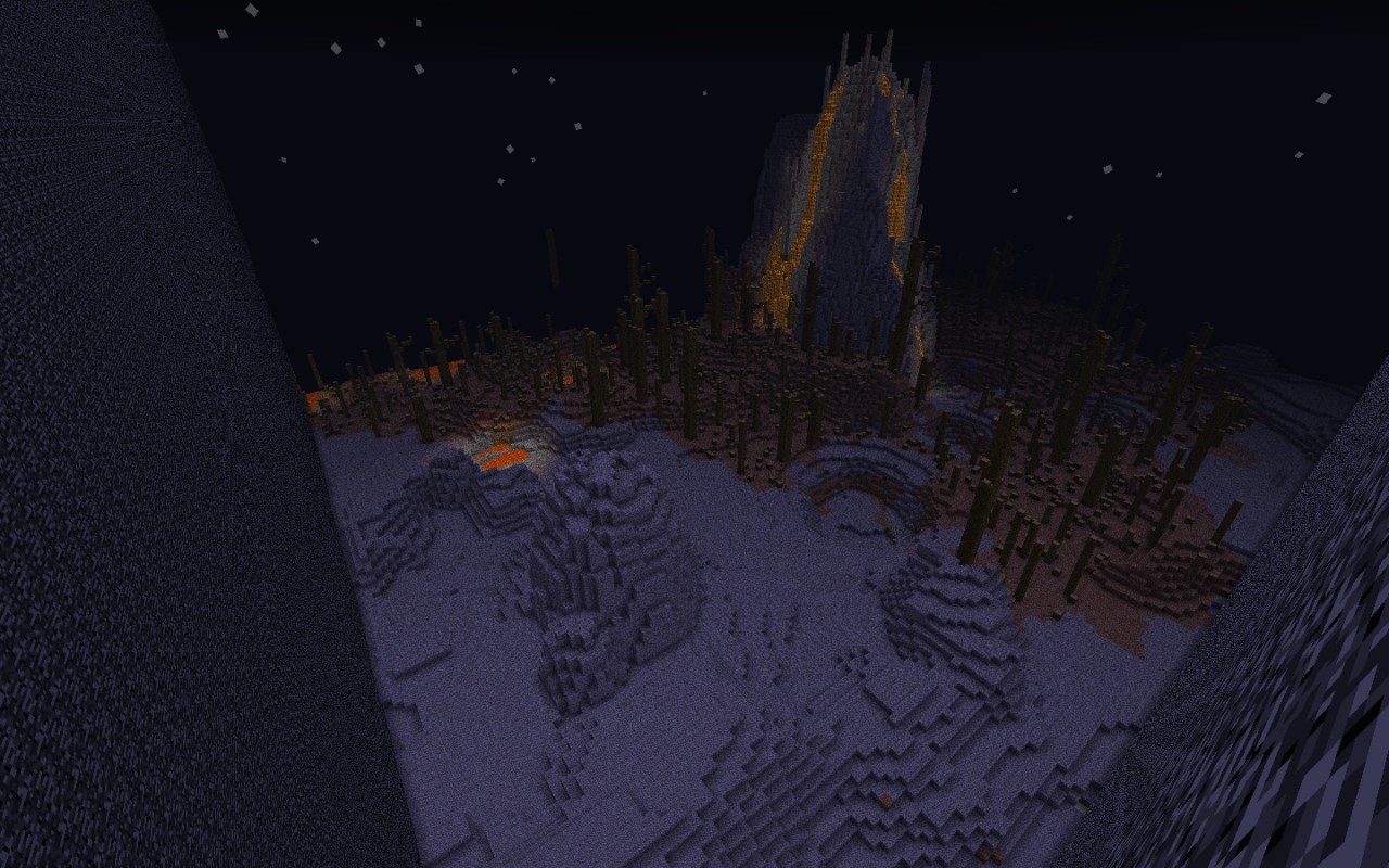 Dead Land (a survival map with a vulcan) Minecraft Map