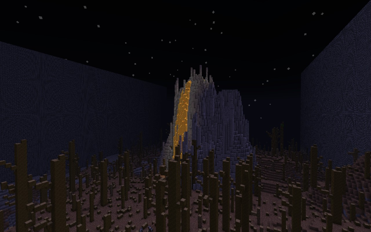 Dead Land (a survival map with a vulcan) Minecraft Map