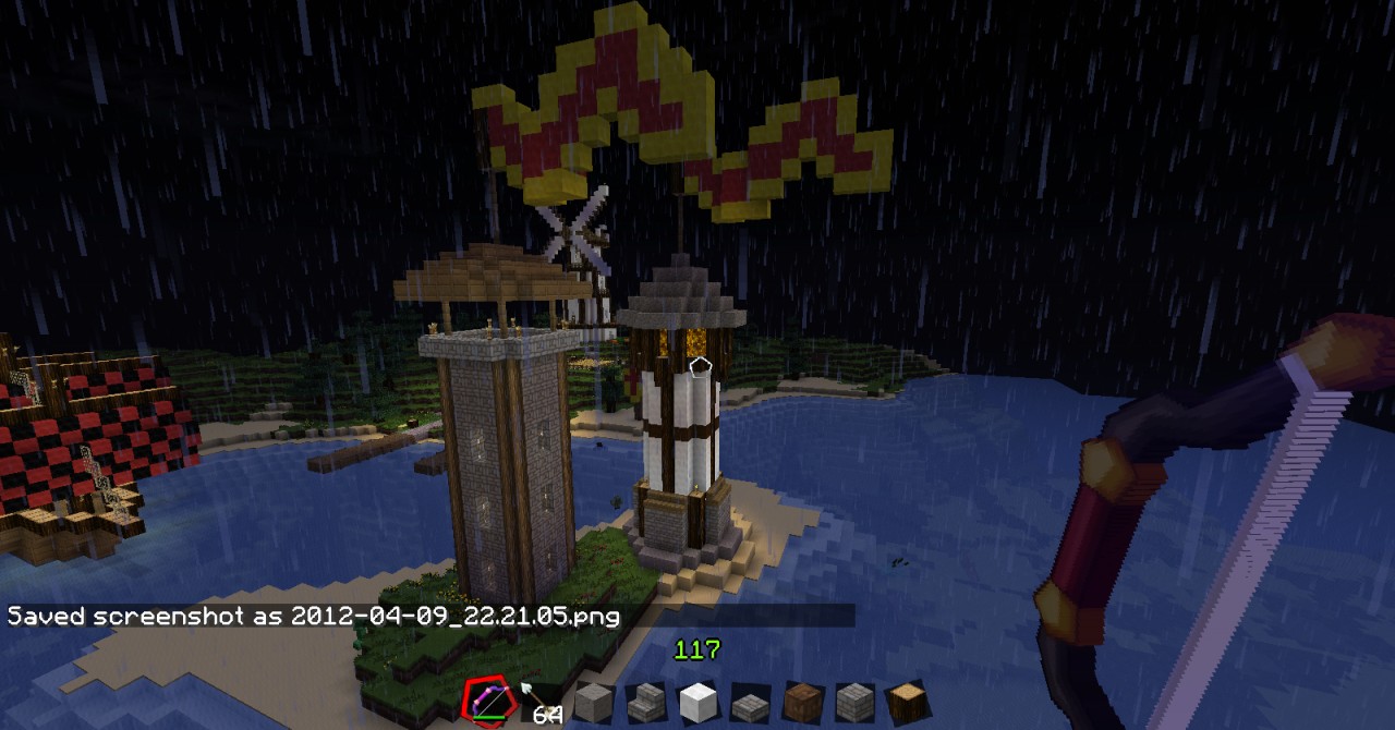 Guard tower and Light house Minecraft Map