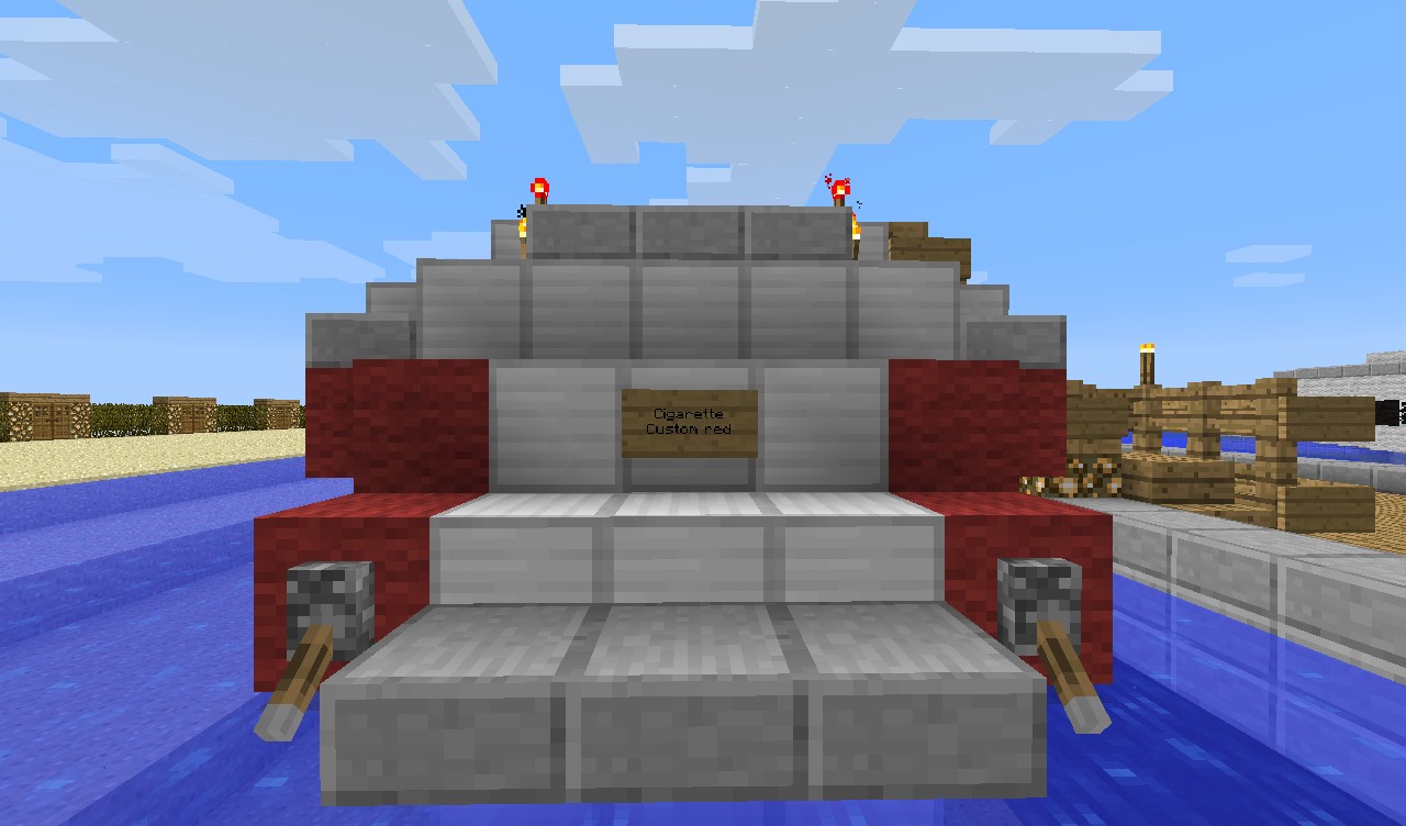 Speed Boat (cigarette) Minecraft Map