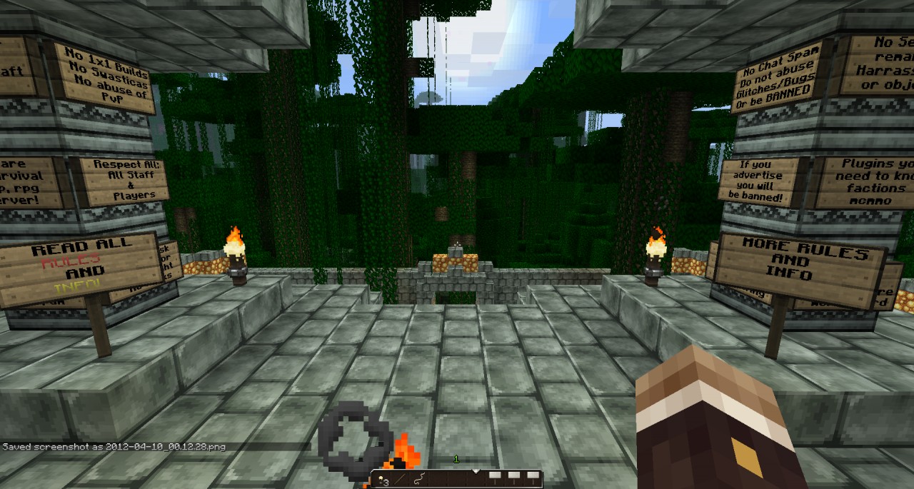 Punch Trees [Survival] [iConomy] [mcMMO] [Residence] Minecraft Server