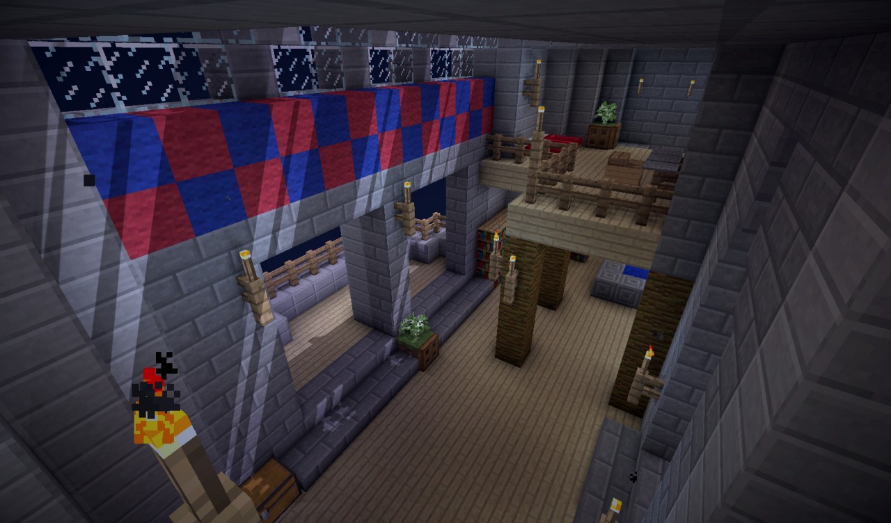 The Eyrie - Castle on a mountain Minecraft Map