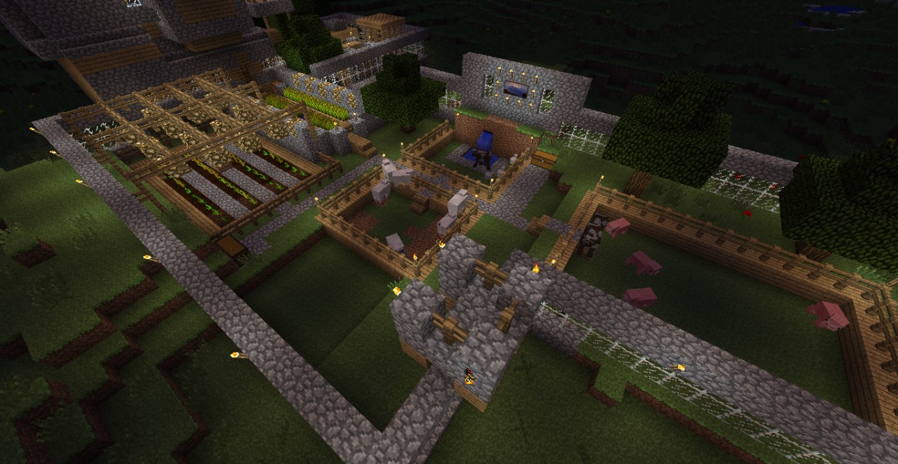 Epic survival base (1-4 players) Minecraft Map