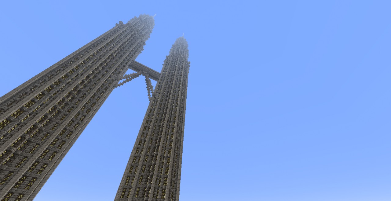 Petronas towers year 3465 Minecraft Map