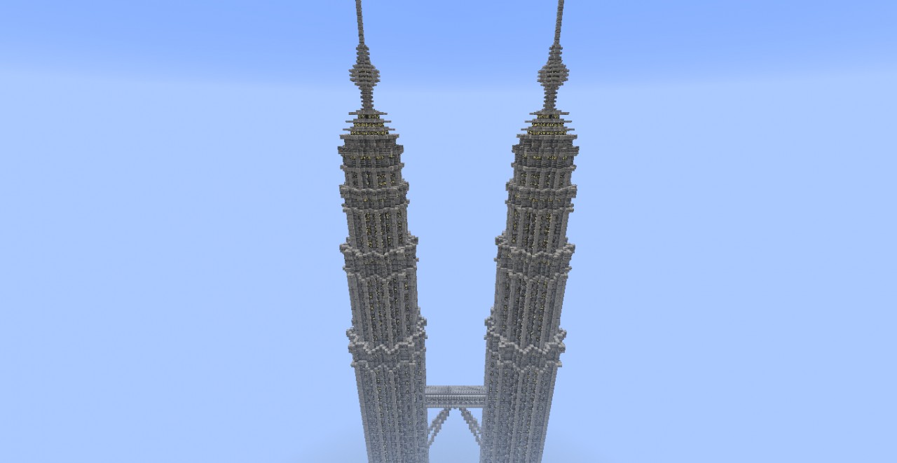 Petronas towers year 3465 Minecraft Map