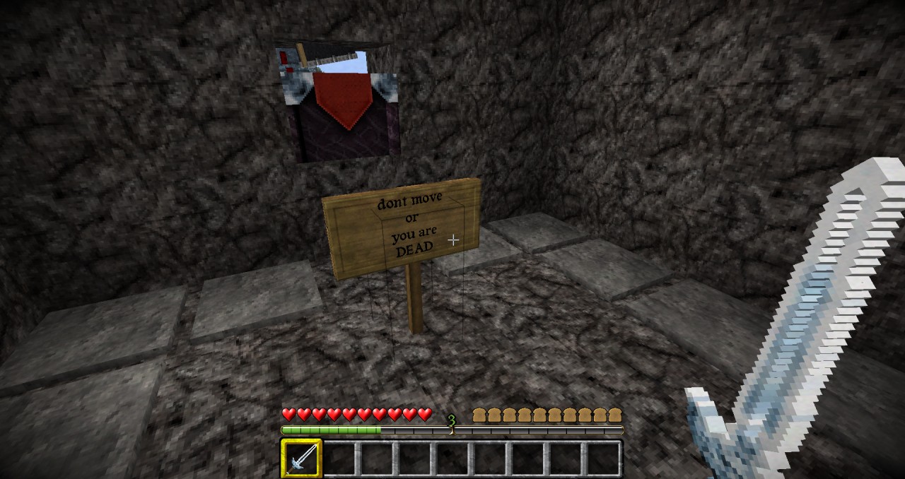 Warning: Dont Move !! Minecraft Map