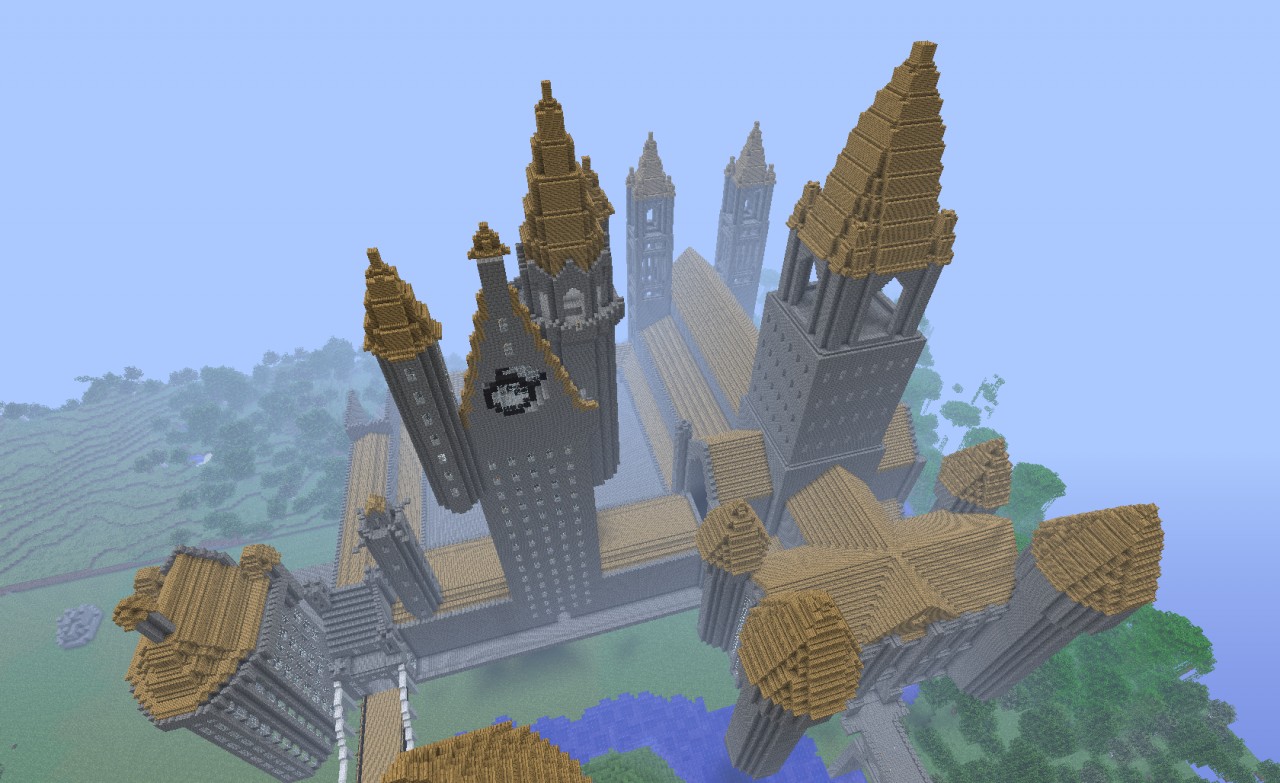 Hogwarts In Arcadia Minecraft Map