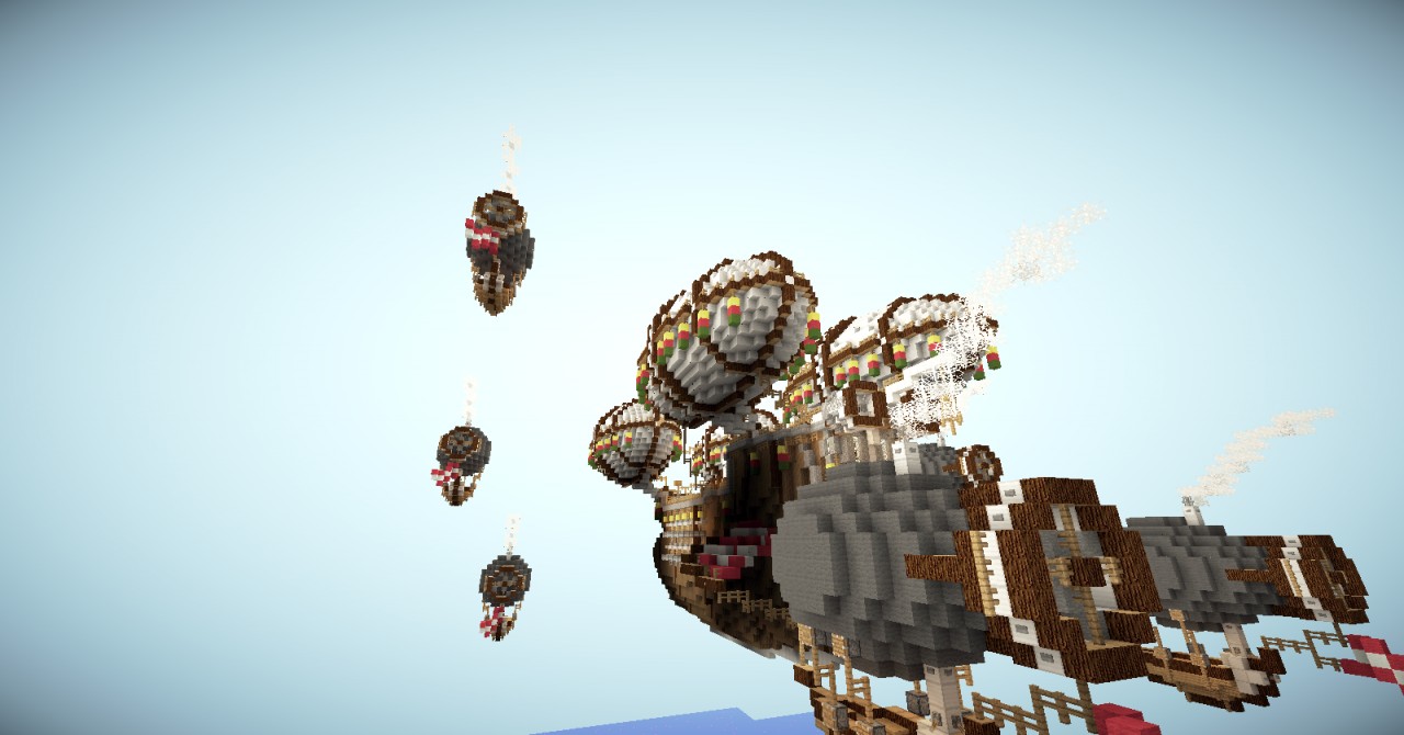 Thompson Firestorm Battleairship Minecraft Map