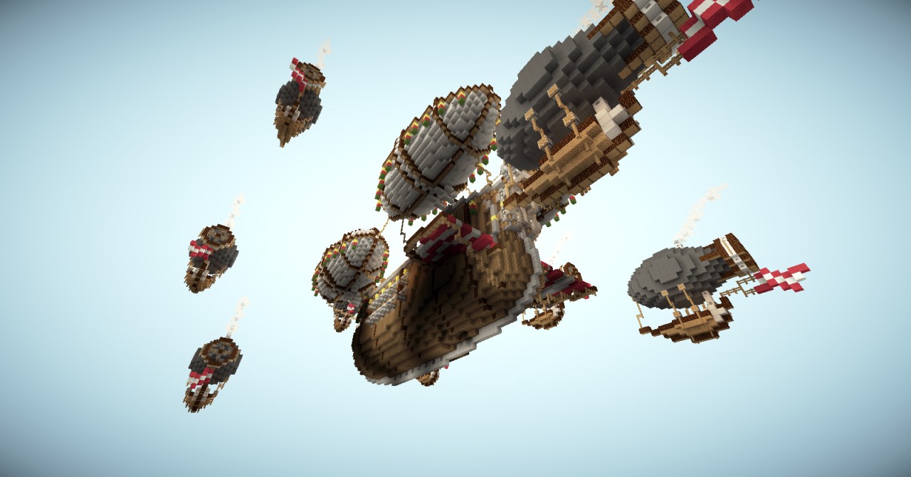 Thompson Firestorm Battleairship Minecraft Map