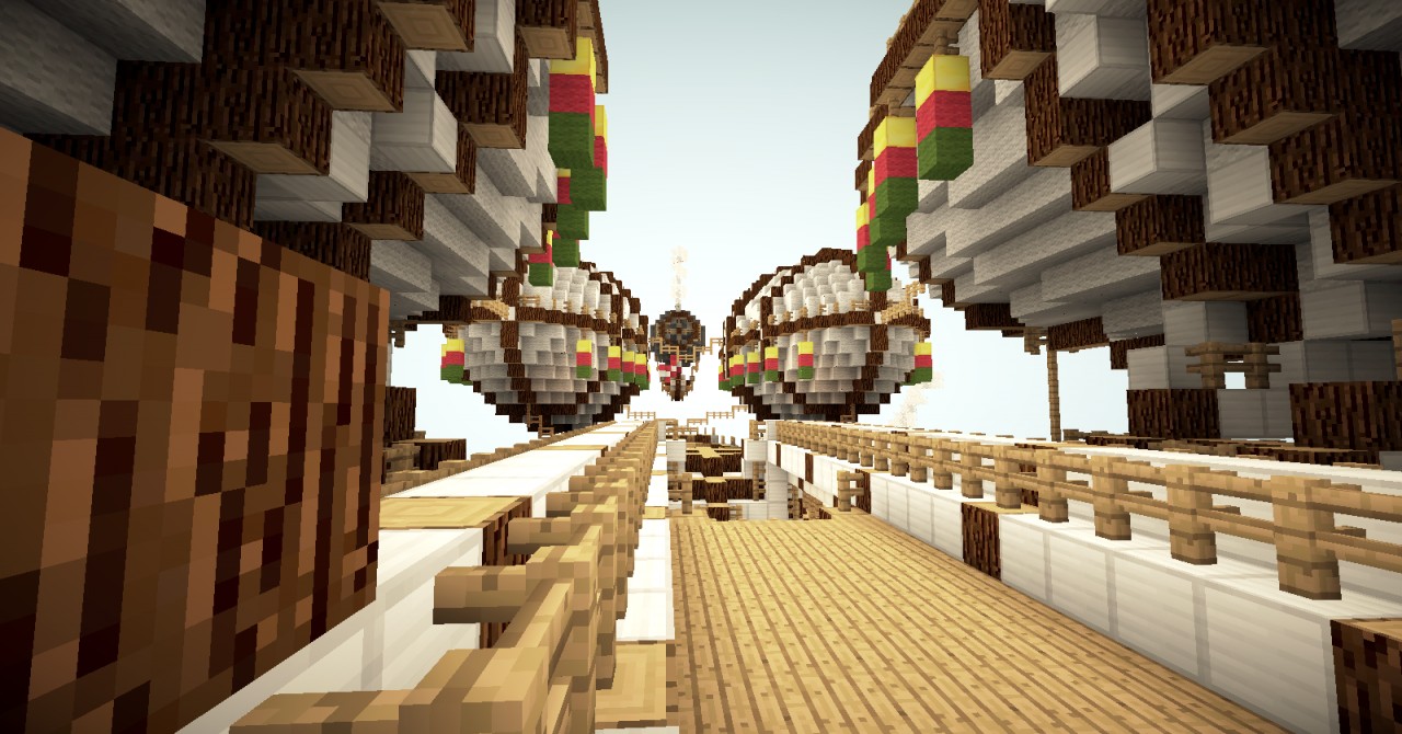 Thompson Firestorm Battleairship Minecraft Map