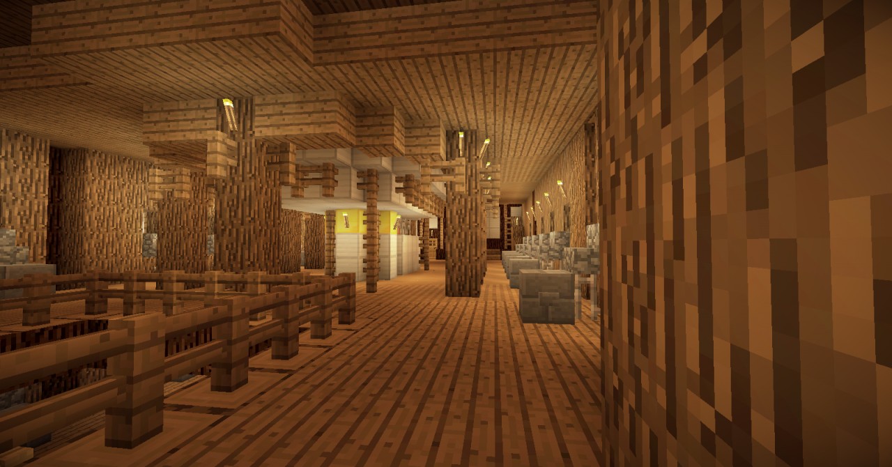 Thompson Firestorm Battleairship Minecraft Map