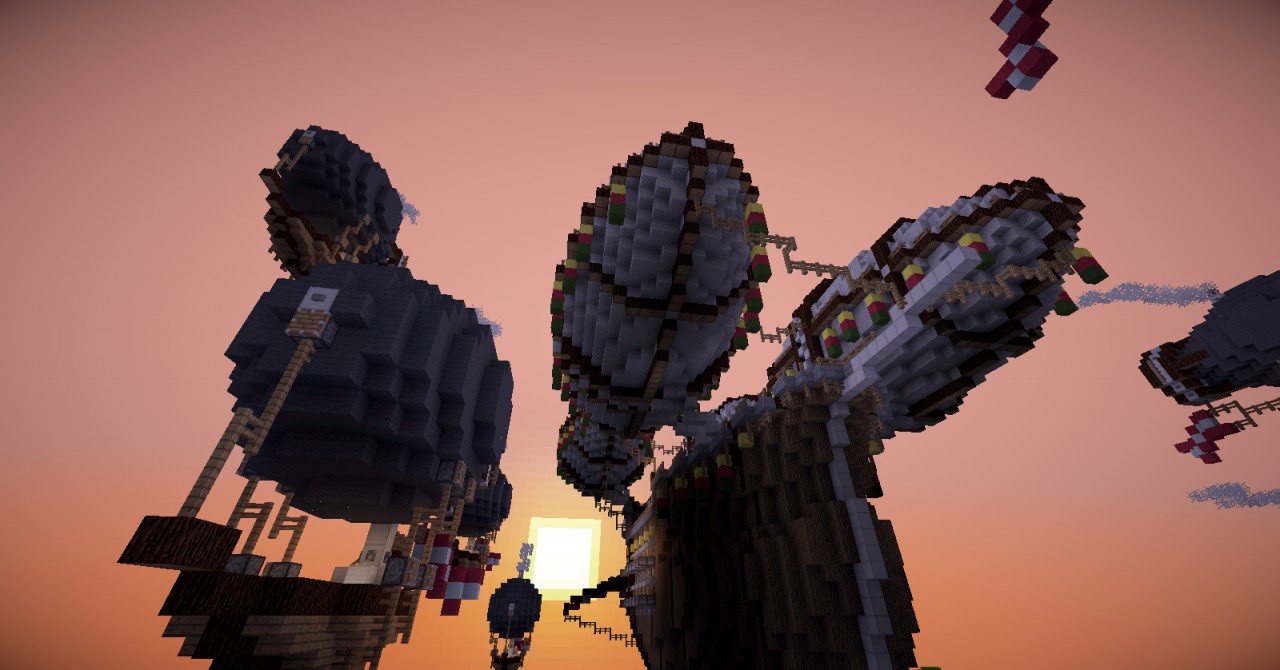 Thompson Firestorm Battleairship Minecraft Map