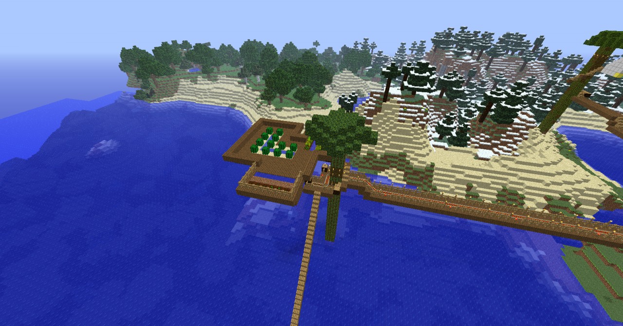 EPIC TREE HOUSE Minecraft Map