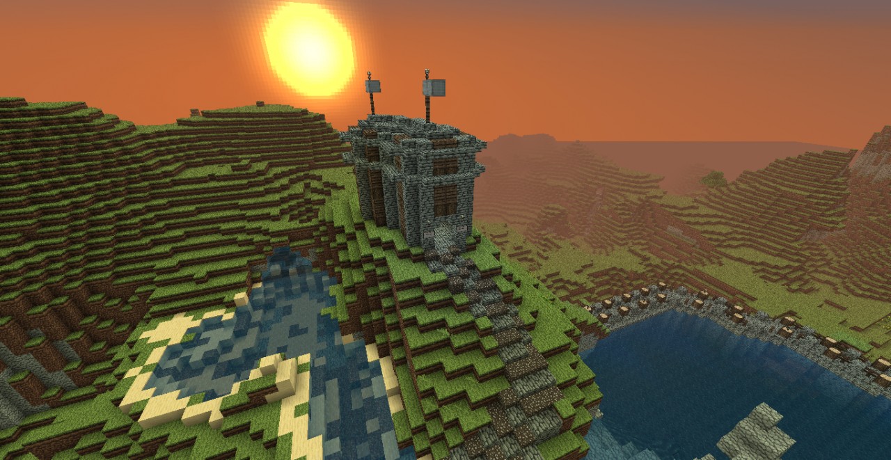 Mountain Outpost Minecraft Map