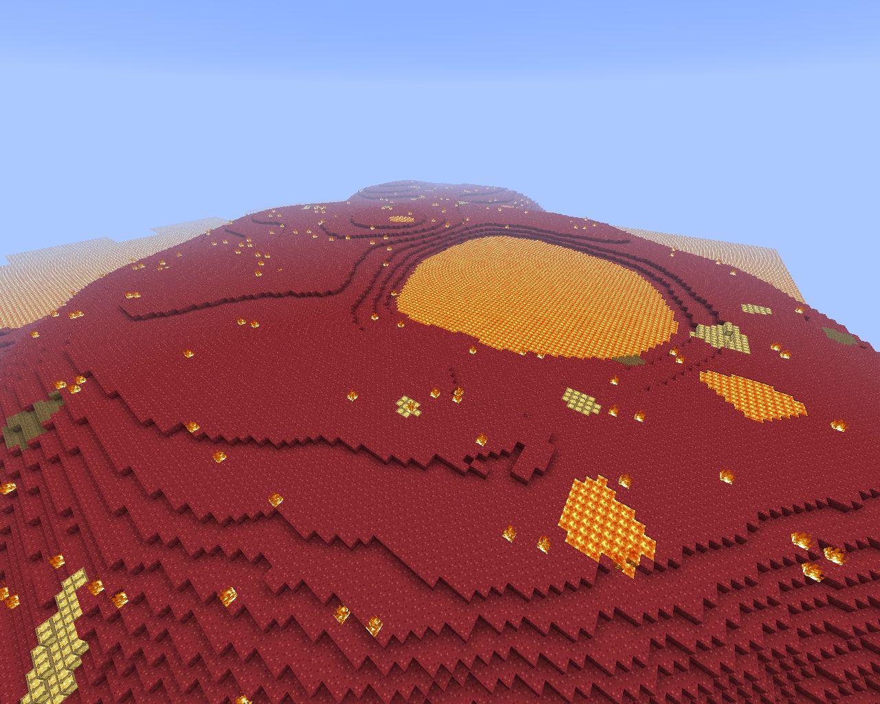 Custom terrain: Hell On Earth Minecraft Map
