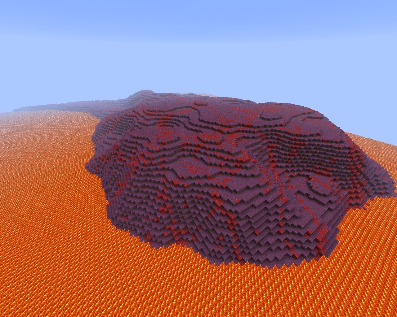 Custom terrain: Hell On Earth Minecraft Map