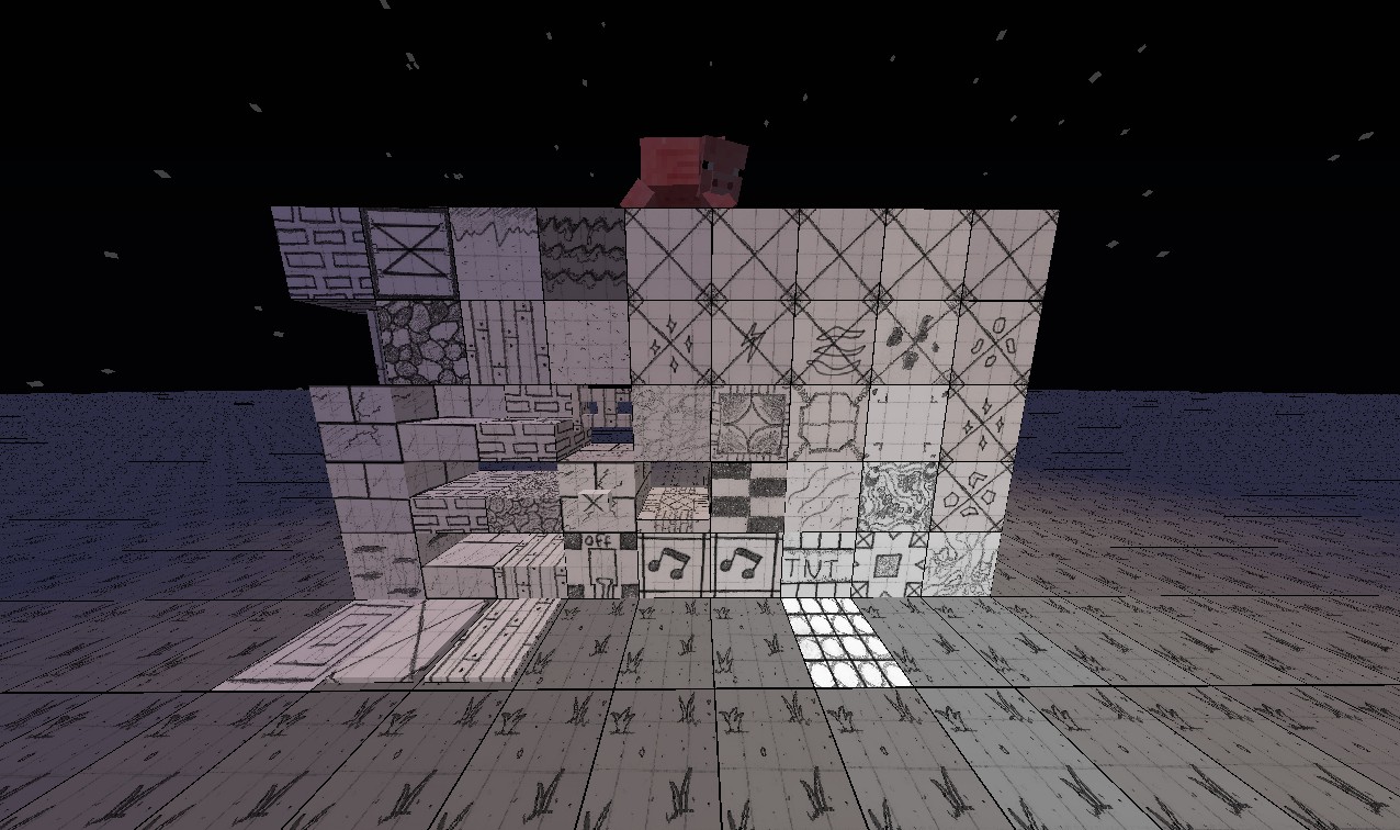 ConSketch - A Hand Drawn, Sketchy TP [WIP] Minecraft Texture Pack