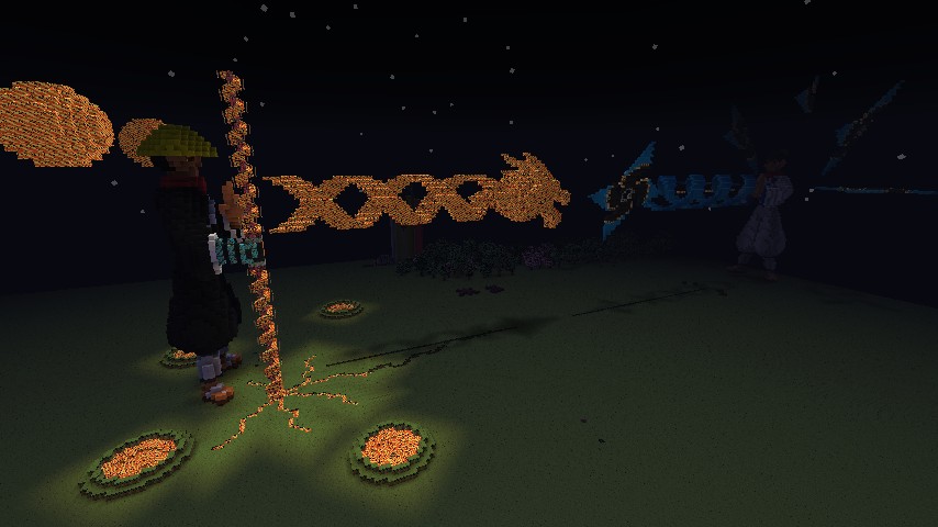 shaolin monk vs ninja Minecraft Map