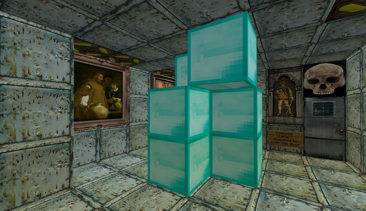 RESIDENT EVIL DEMO v.1 (Arklay Mansion) Minecraft Map