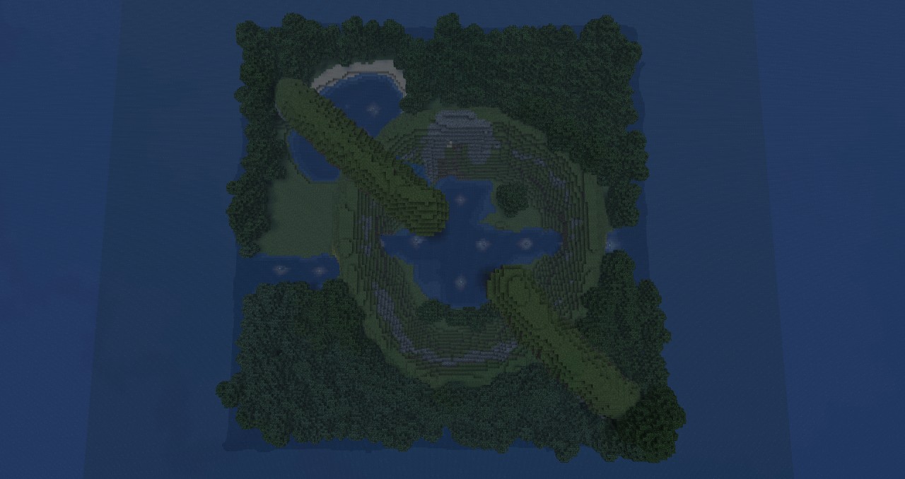 Arcadia Custom Terrain Minecraft Map
