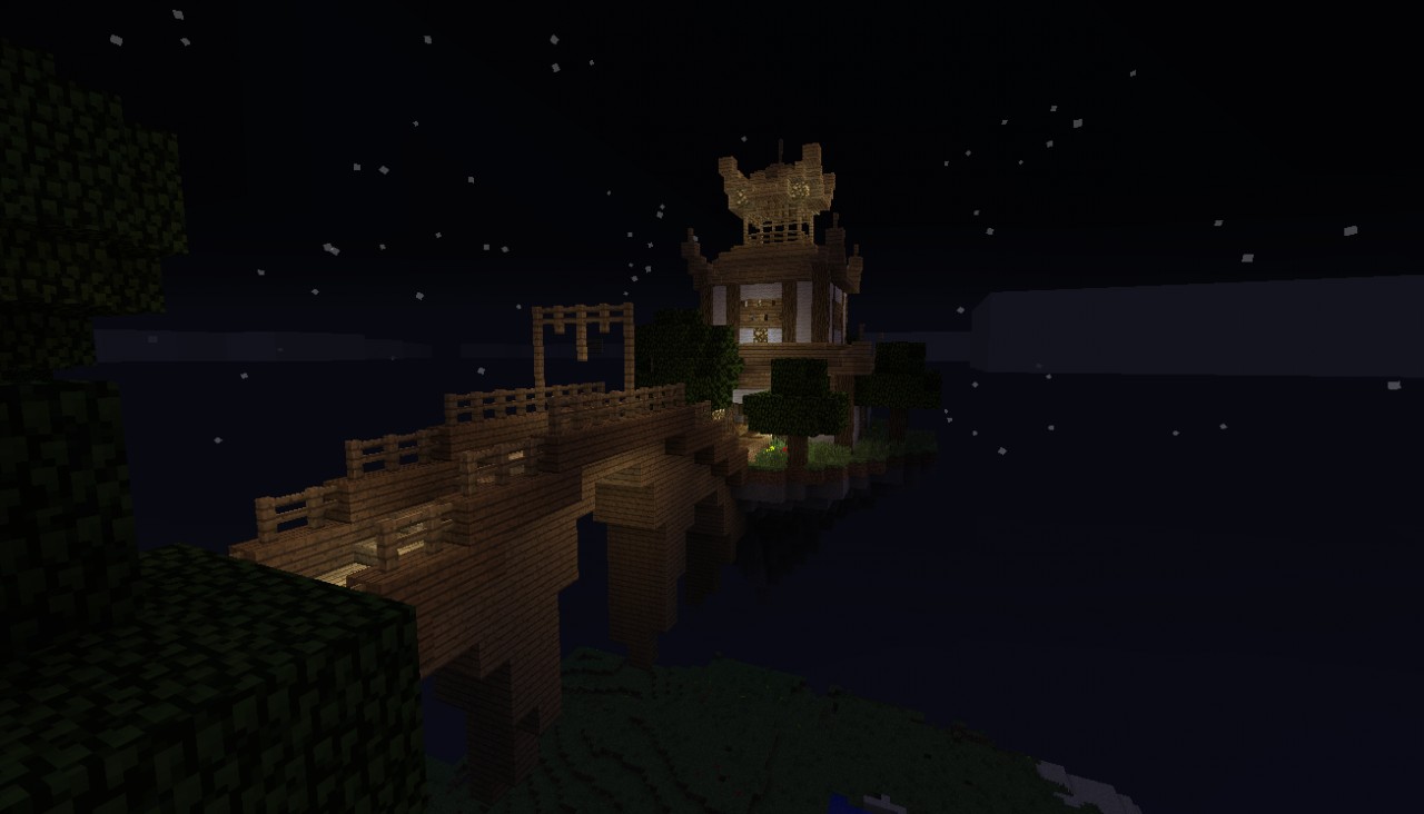 Japanese Islands - The spawn of PvP Lords Minecraft Map