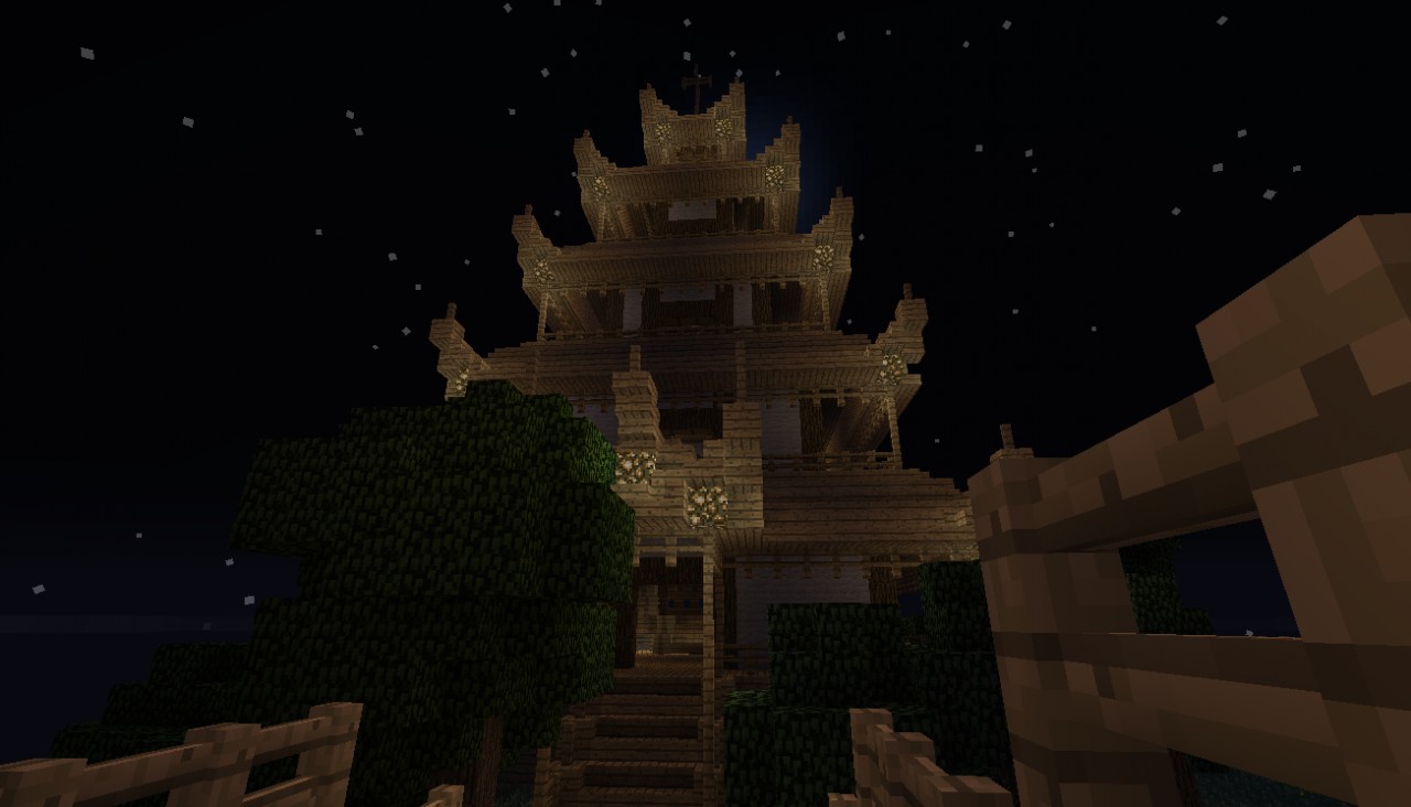 Japanese Islands - The spawn of PvP Lords Minecraft Map