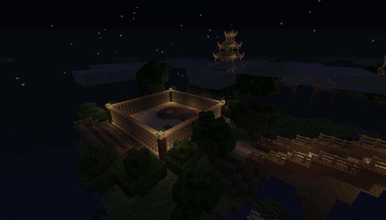 Japanese Islands - The spawn of PvP Lords Minecraft Map