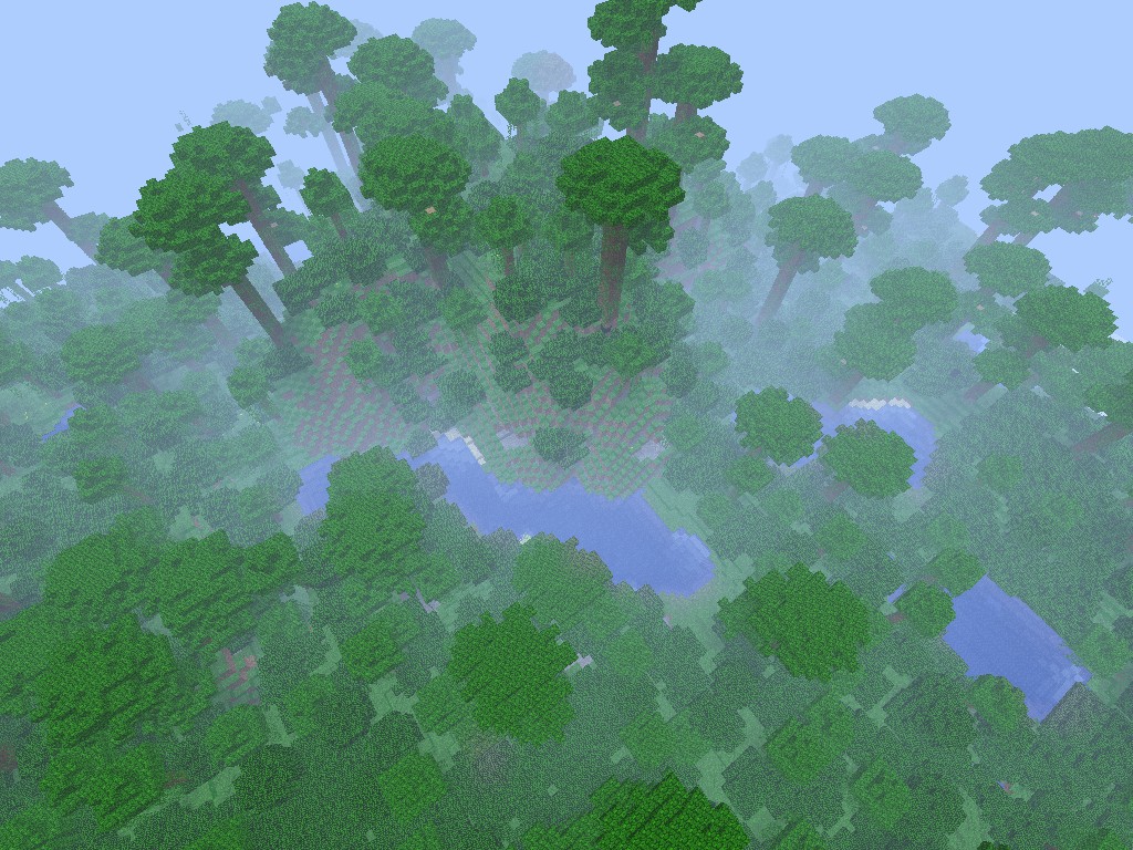 Giant Jungle Biome Minecraft Map