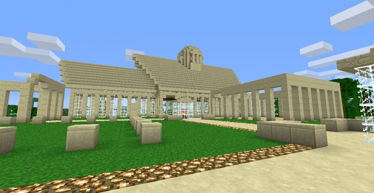 Sandstone Spawn Minecraft Map