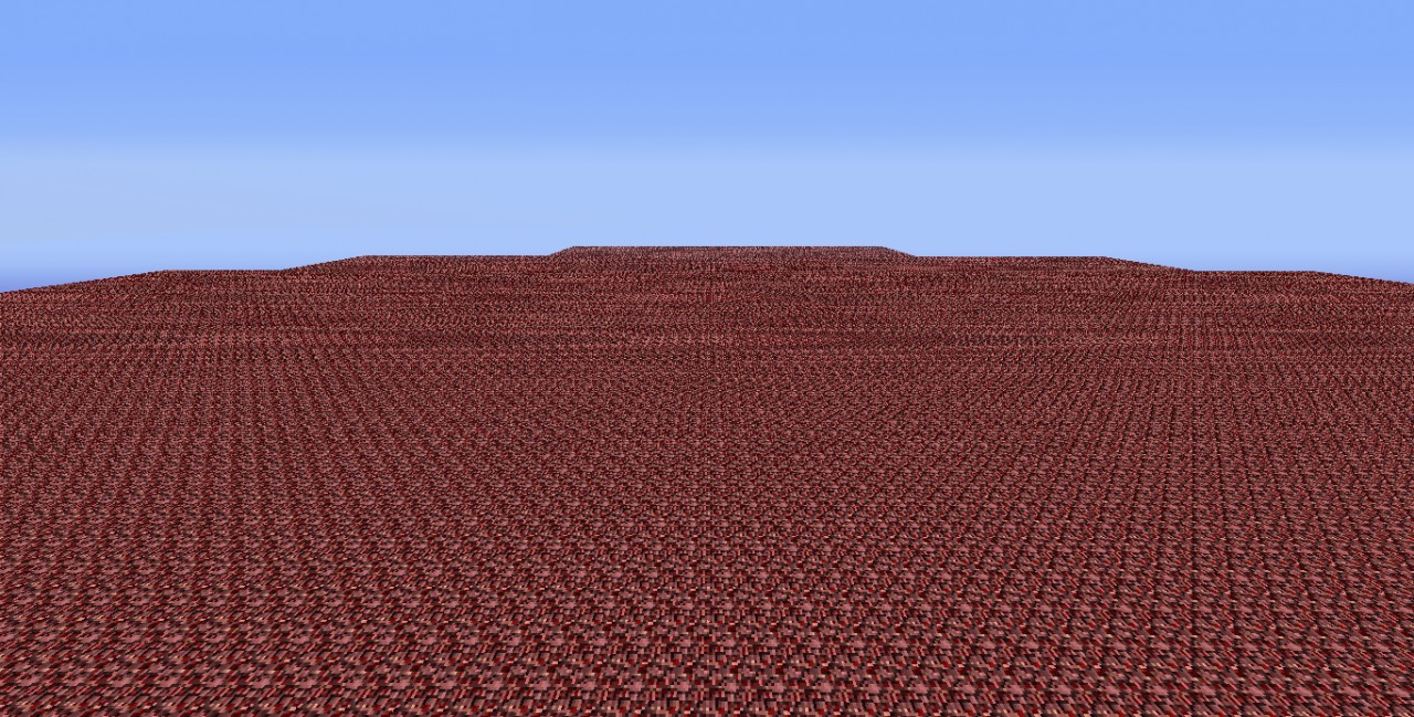 Nether Flatland Minecraft Map