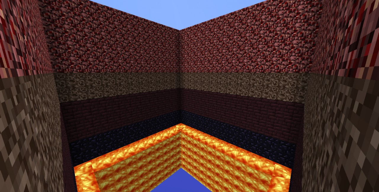 Nether Flatland Minecraft Map