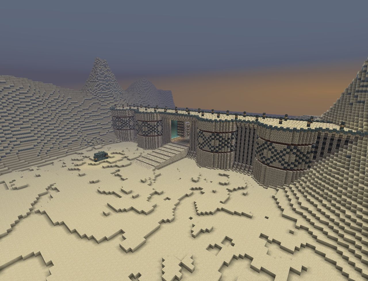 TIMELAPSE epic desert city (DOWNLOAD LINK) Minecraft Map