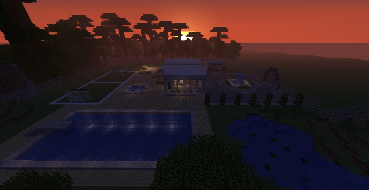 Luxury Villa Minecraft Map