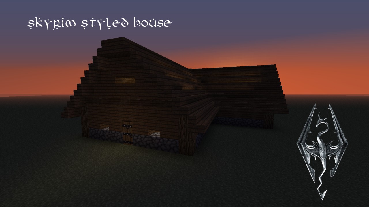 Skyrim Style House Minecraft Map