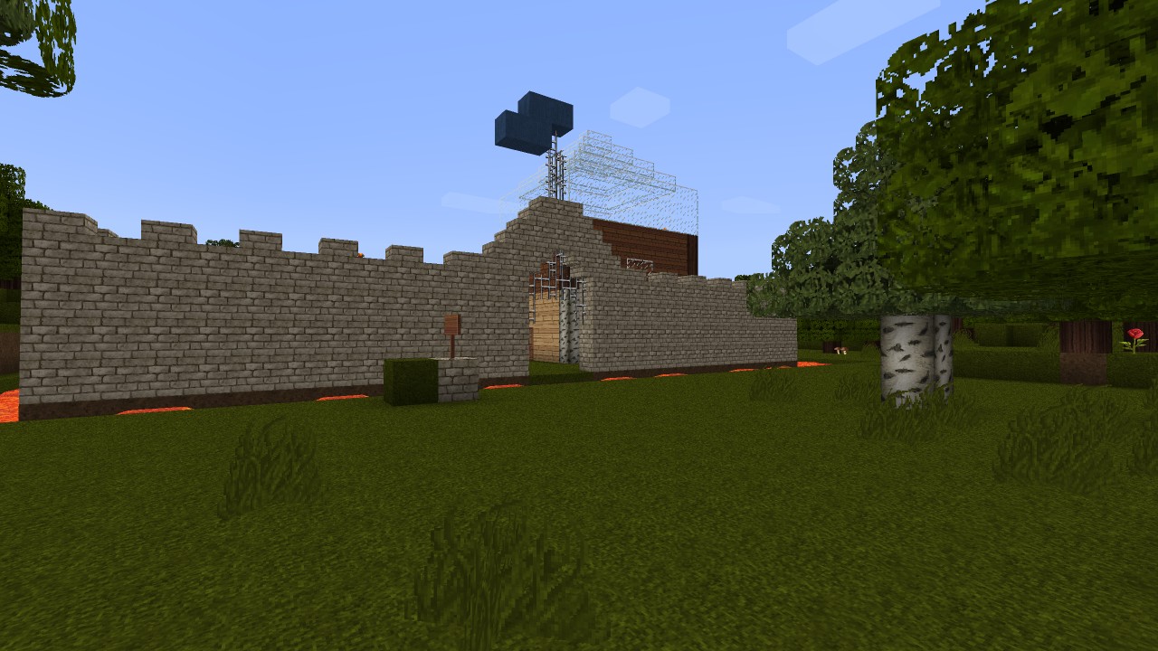 Minecraft house/base protected Minecraft Map