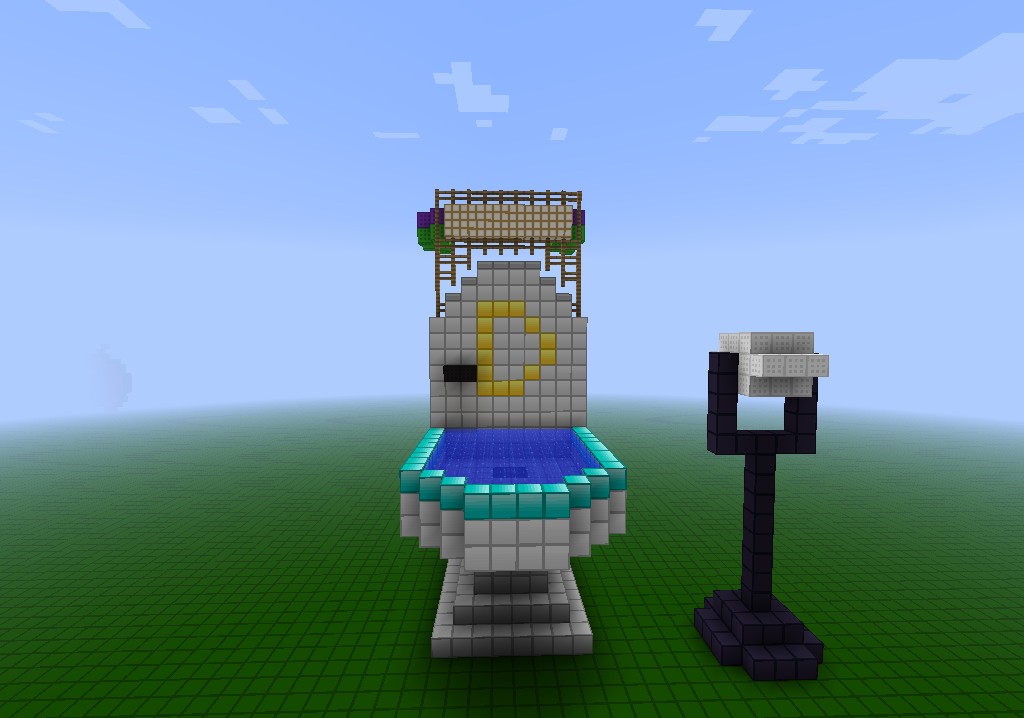 THE MEGA TOILET Minecraft Map