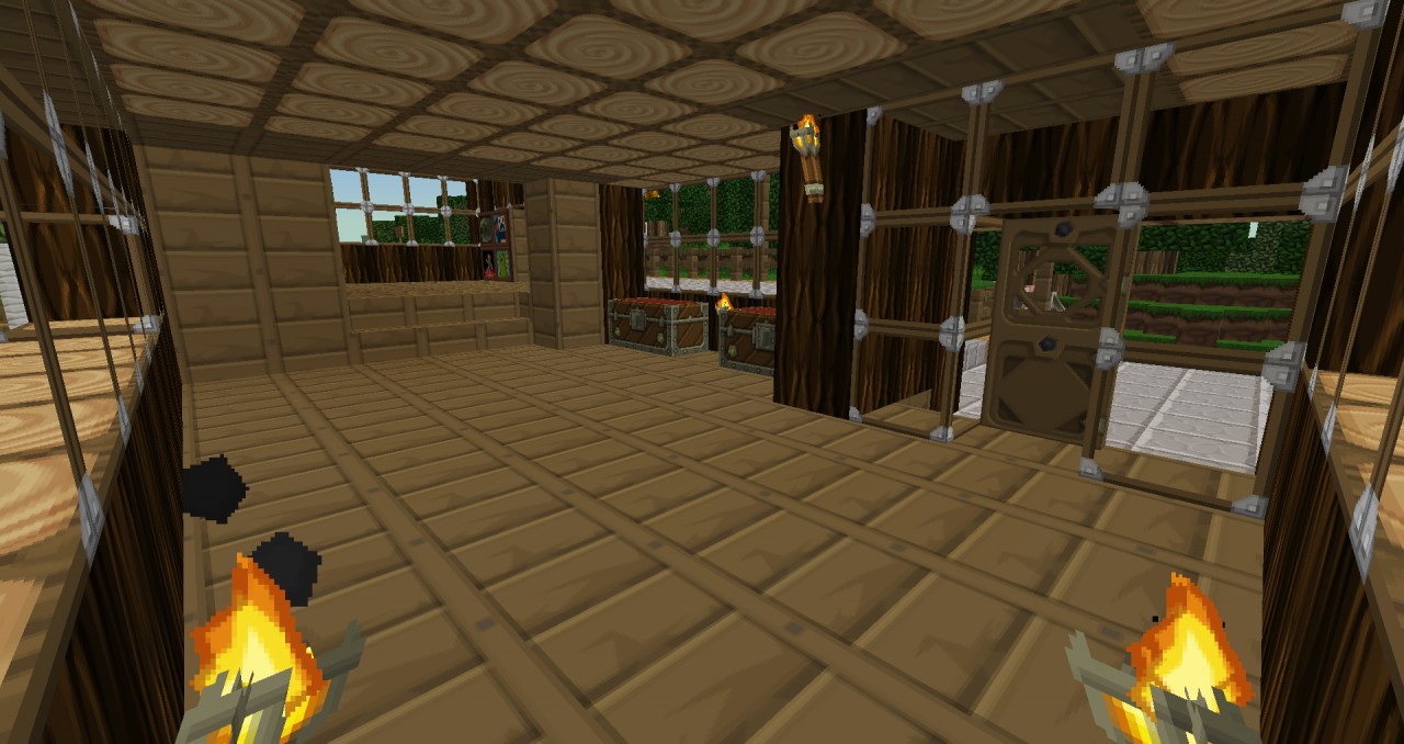 First Survival House Minecraft Map