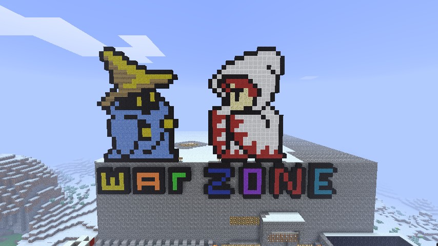WAR ZONE art i made Minecraft Map