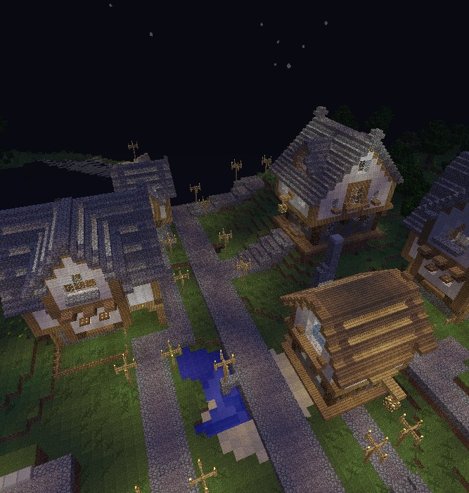 Middle Village Minecraft Map