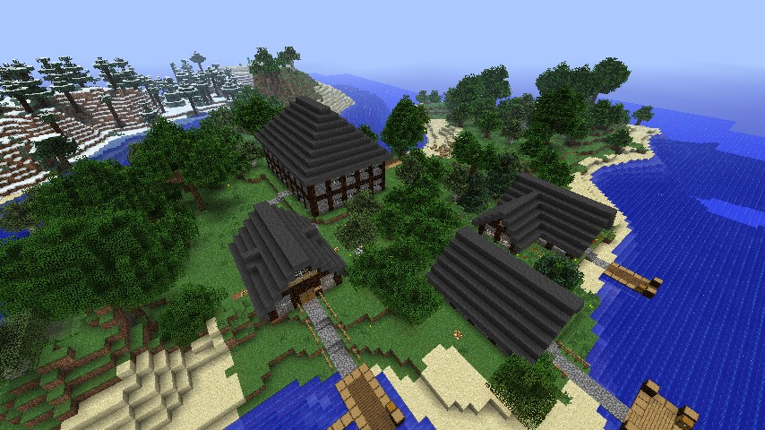 island resort Minecraft Map