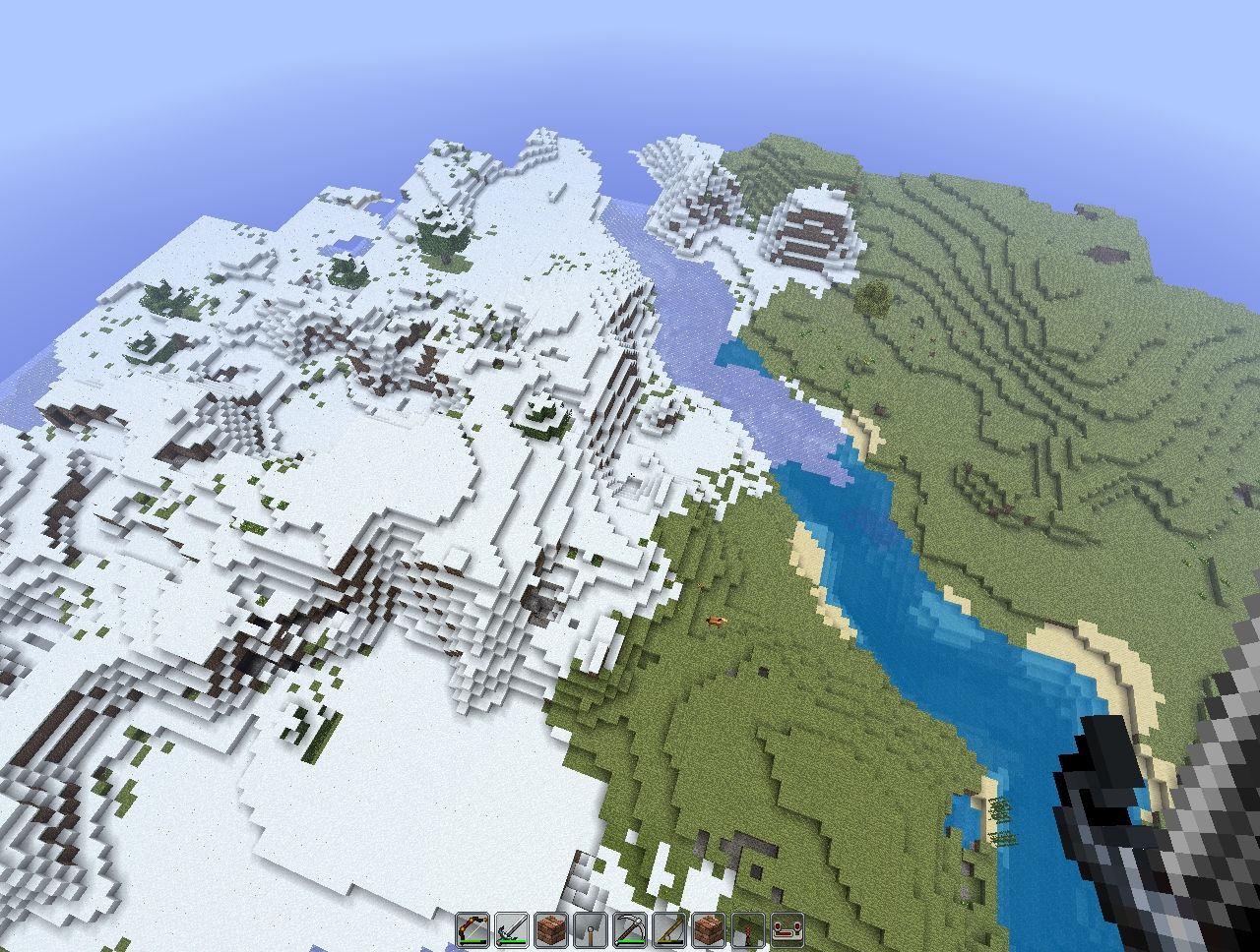 Frostland Minecraft Map