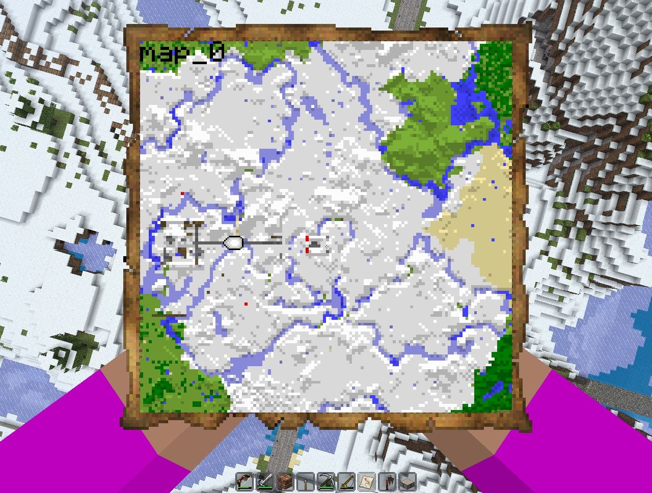 Frostland Minecraft Map